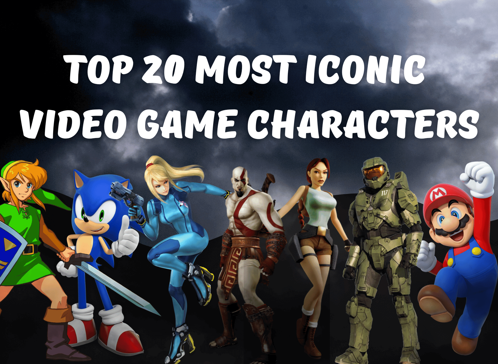 Most Iconic Video Game Characters | Top 20 Edition